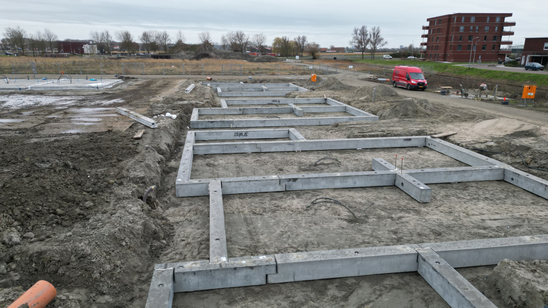 Funderingsbalken - Schokindustrie