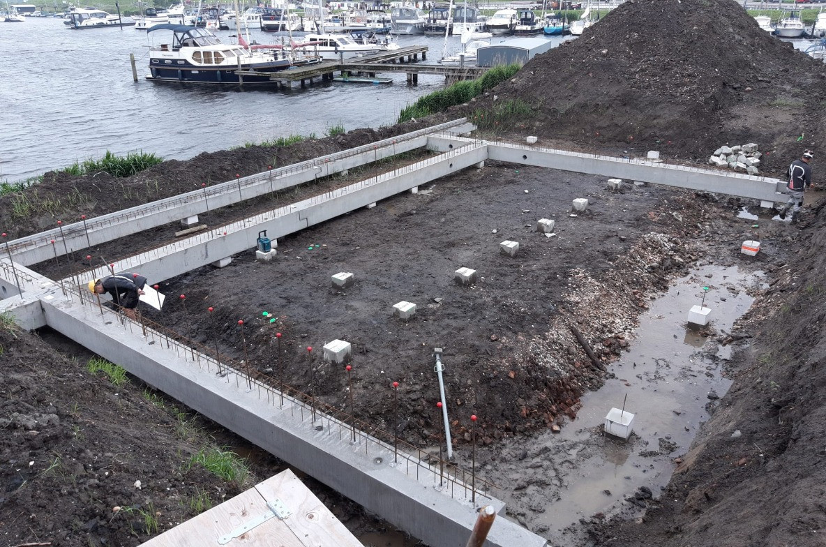 Funderingsbalken - Schokindustrie