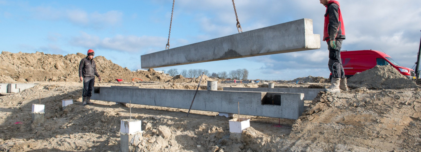 Funderingsbalken - Schokindustrie